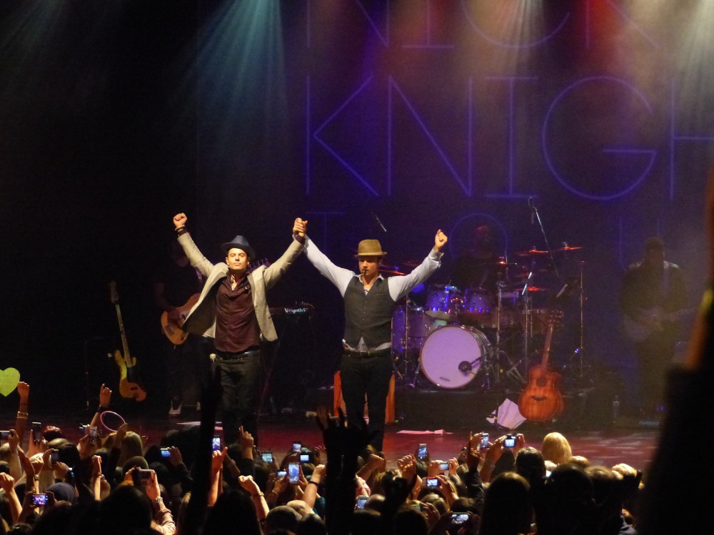 Nick & Knight Live At The Best Buy Theater in NYC | secretfangirls