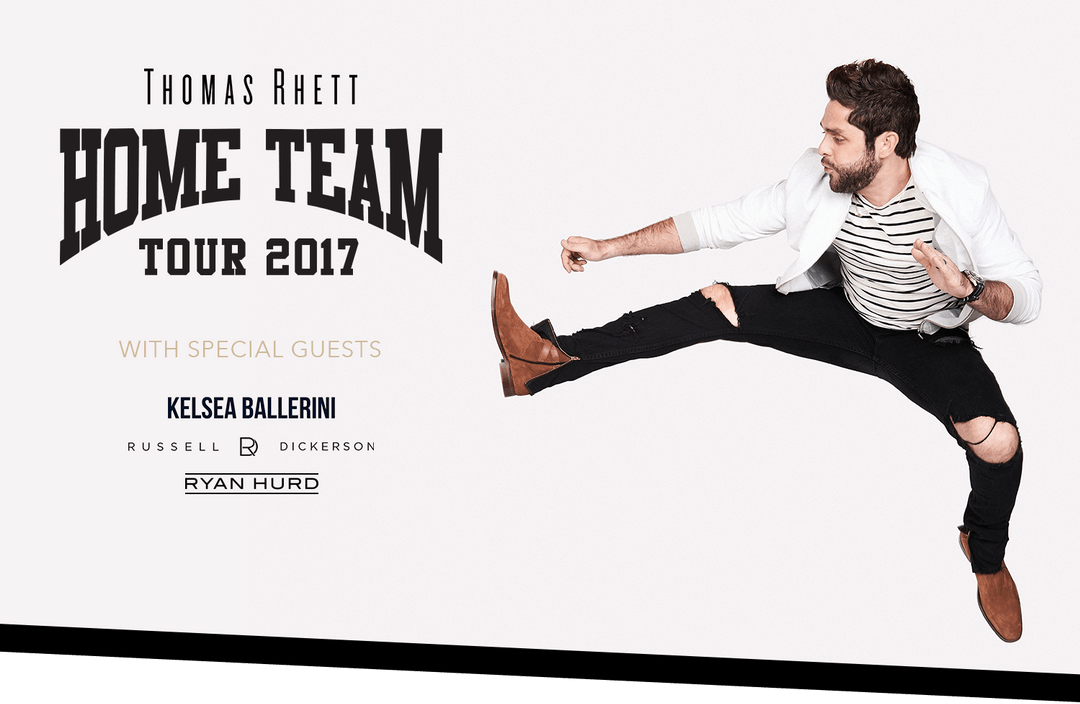 Thomas Rhett Announces The Home Team Tour | secretfangirls